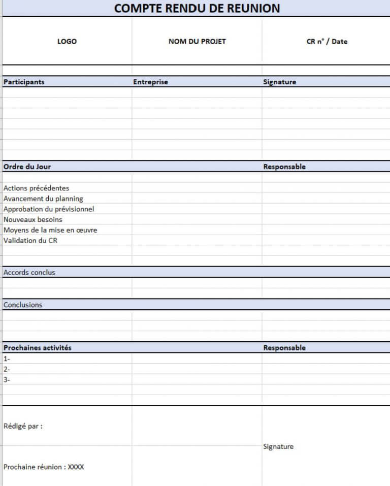 Comptes rendus de réunion : pourquoi et comment bien les rédiger