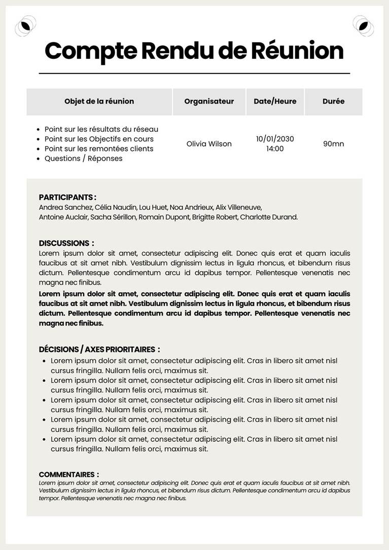 Comptes rendus de réunion : pourquoi et comment bien les rédiger